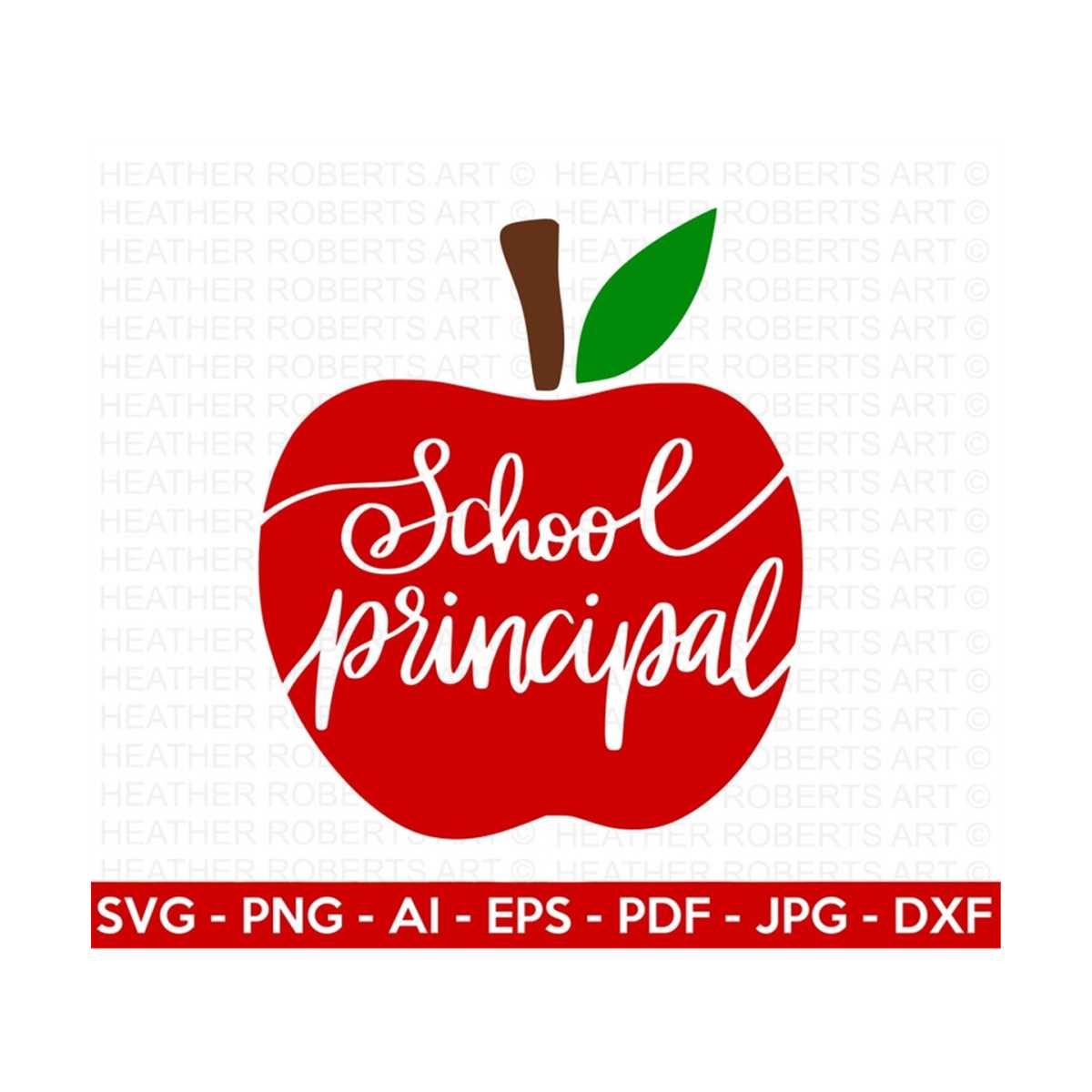 School Principal SVG, Principal SVG, Apple SVG, Back to scho | Inspire ...