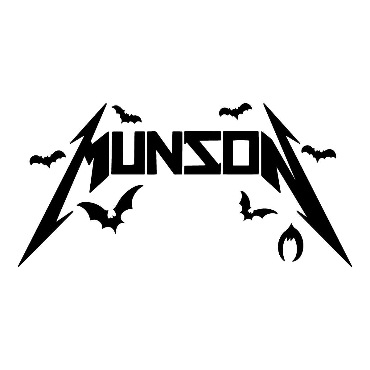 Stranger Things Eddie Munson Logo SVG | Inspire Uplift