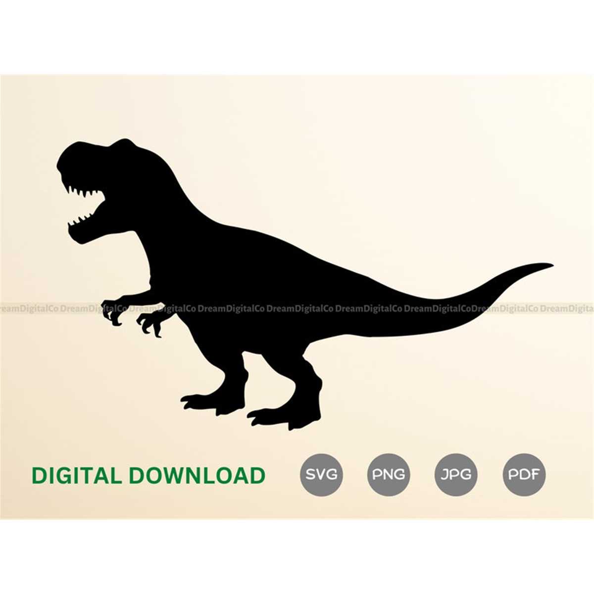 Tyrannosaurus Rex Svg, T-Rex Dinosaur Svg T-Rex Svg, Dinosau - Inspire ...