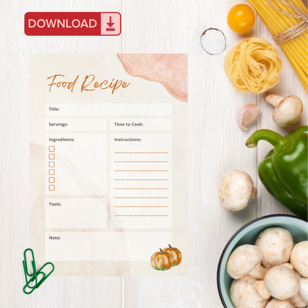 Recipe food | Inspire Uplift