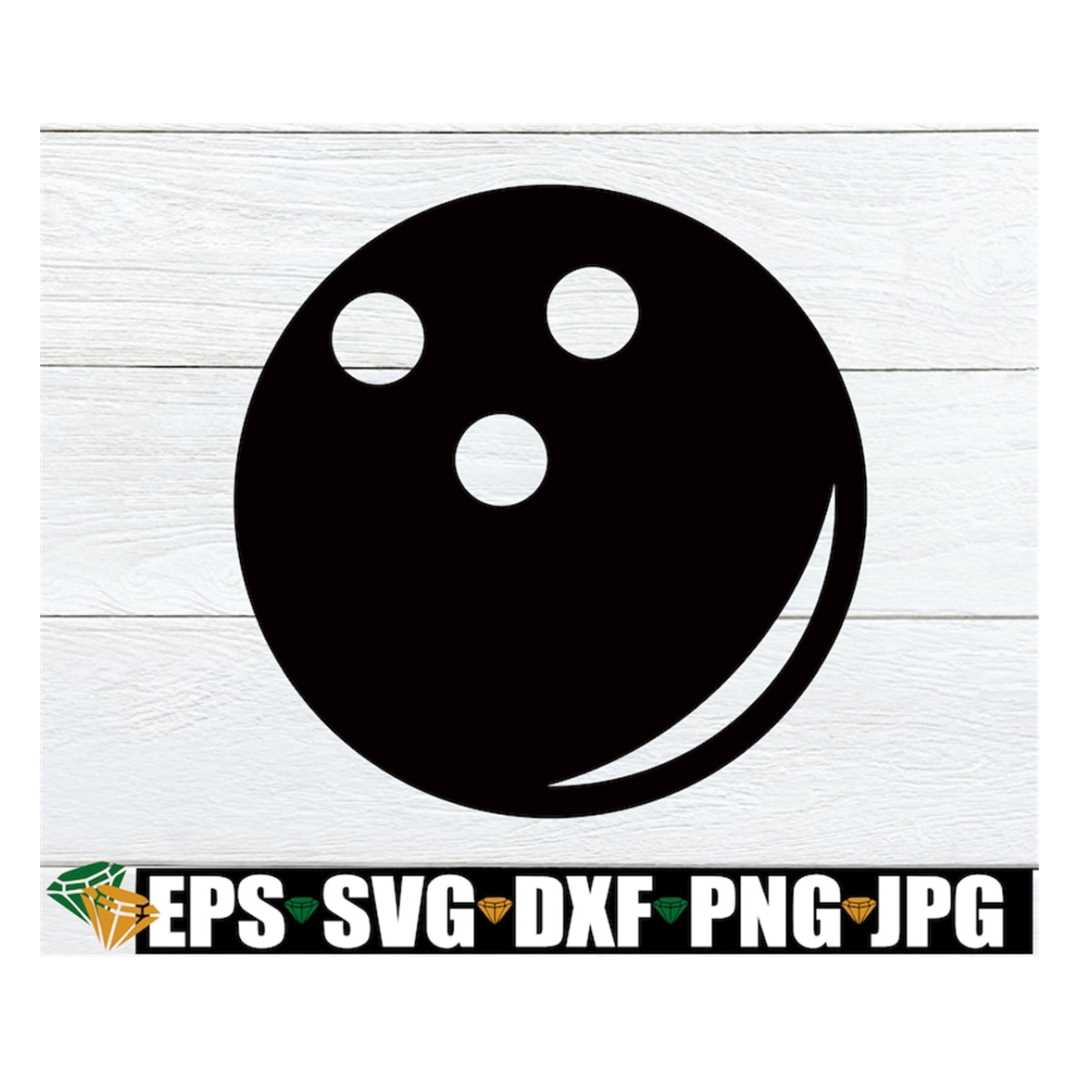 Bowling Ball svg, Bowling Ball Cut File, Bowling Clipart, Bo - Inspire ...