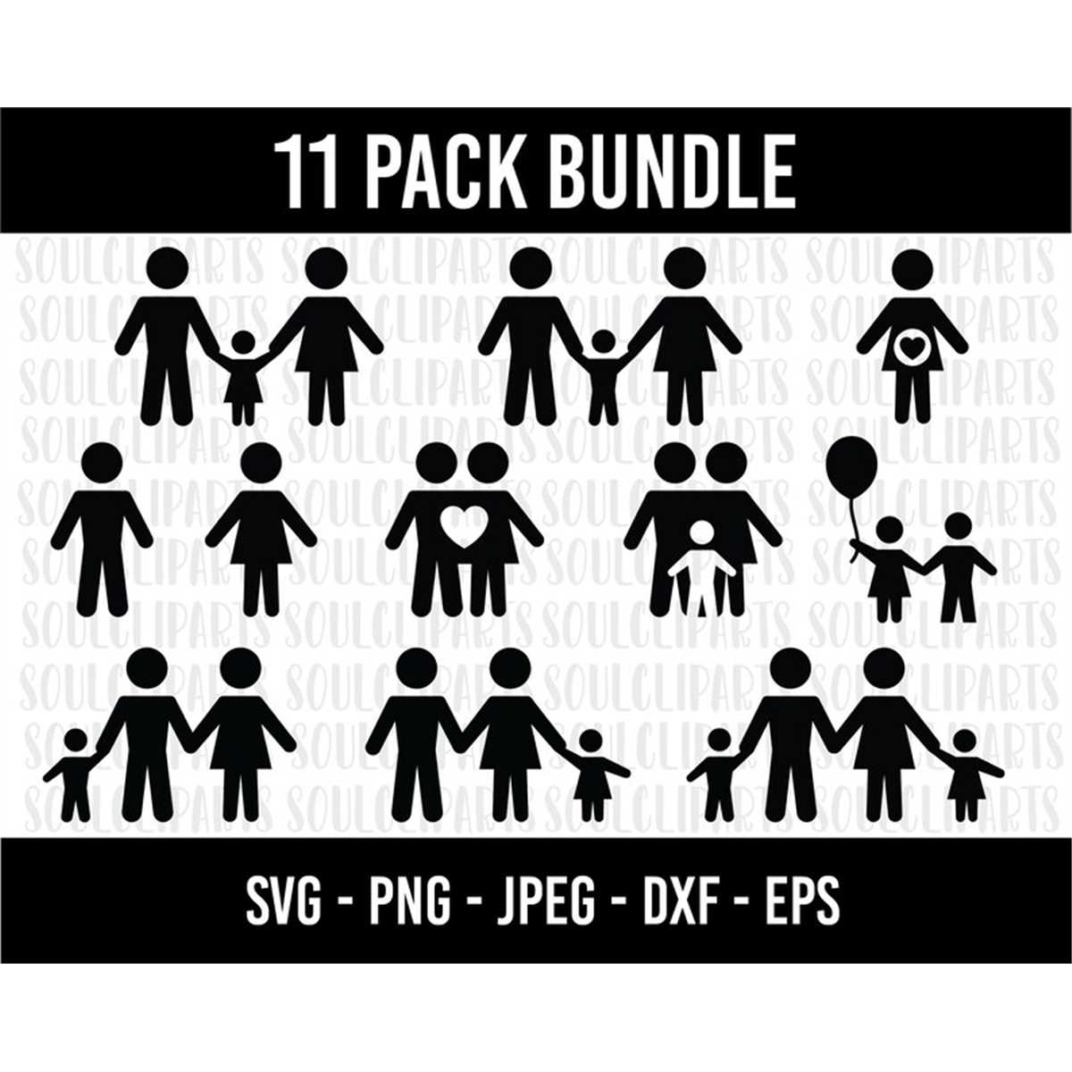 COD769- Family icons Svg, Happy Family Svg, Parents svg, Sti | Inspire ...