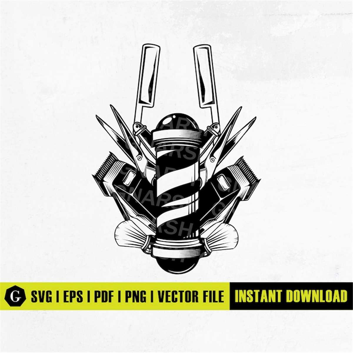 Barbershop Svg | Barber Tools svg | Barber svg | Hairstylist | Inspire ...