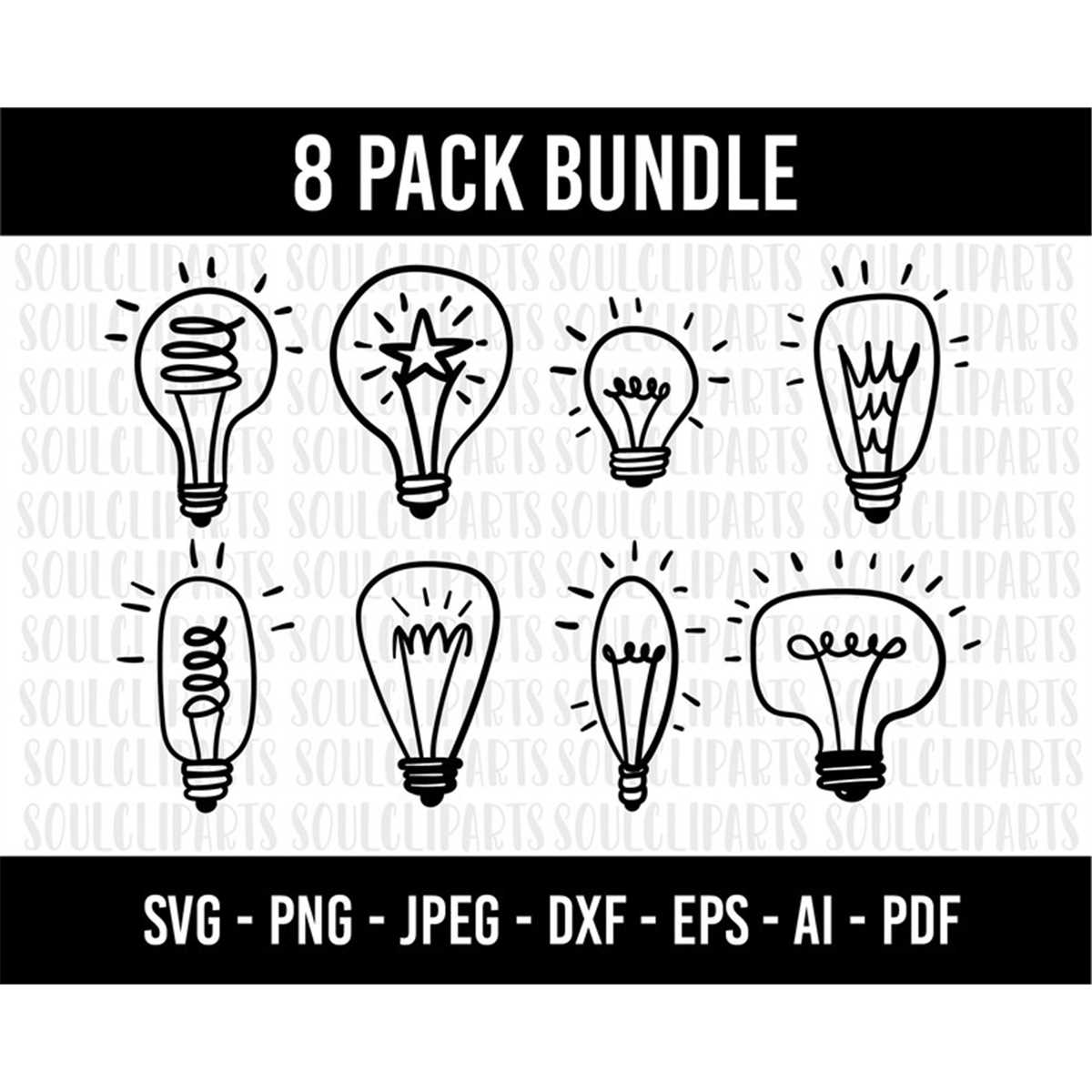 COD892 -Light Bulb SVG, Coil Svg, Light Bulb Cricut, Incande | Inspire ...