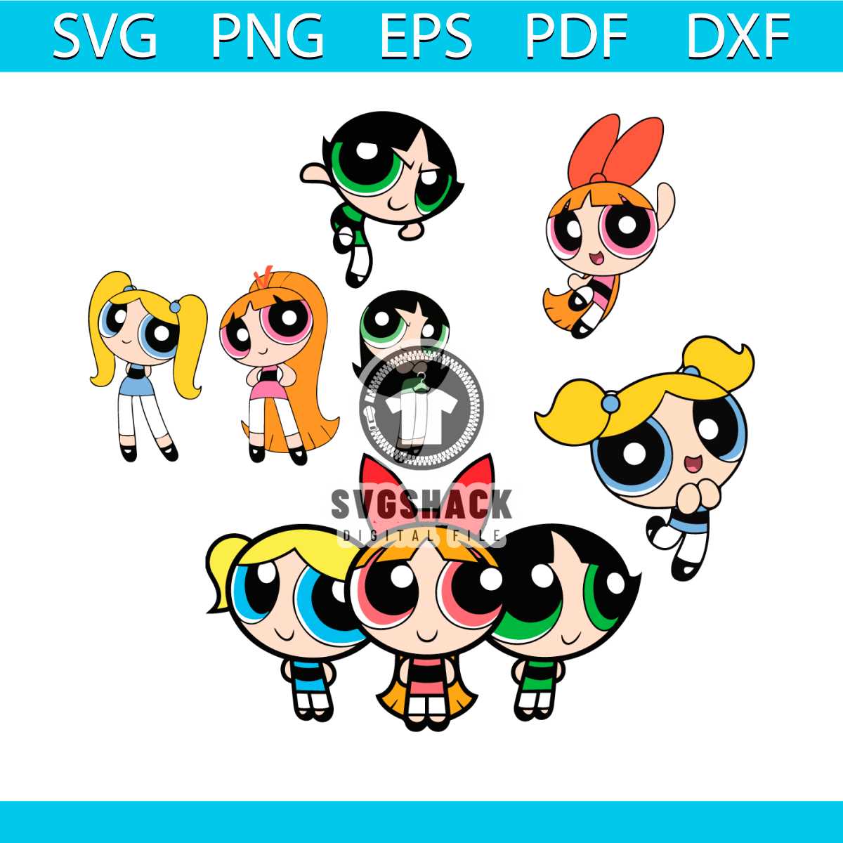 Powerpuff Girls Svg Bundle, Trending Svg, Superhero Girl Svg - Inspire ...