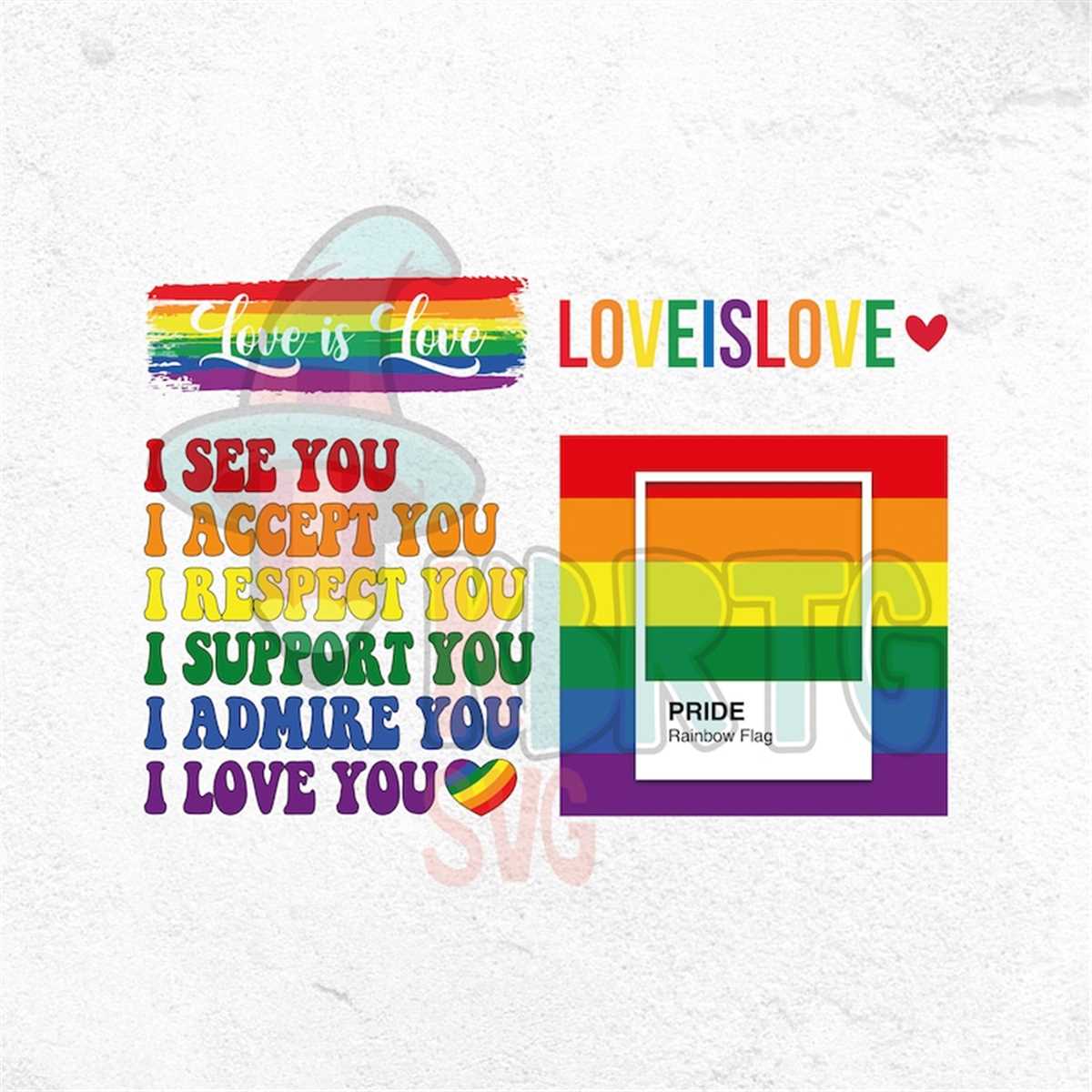 Pride Month Png Bundle, Lets Get Proud, Equality, Pride Mom, - Inspire ...