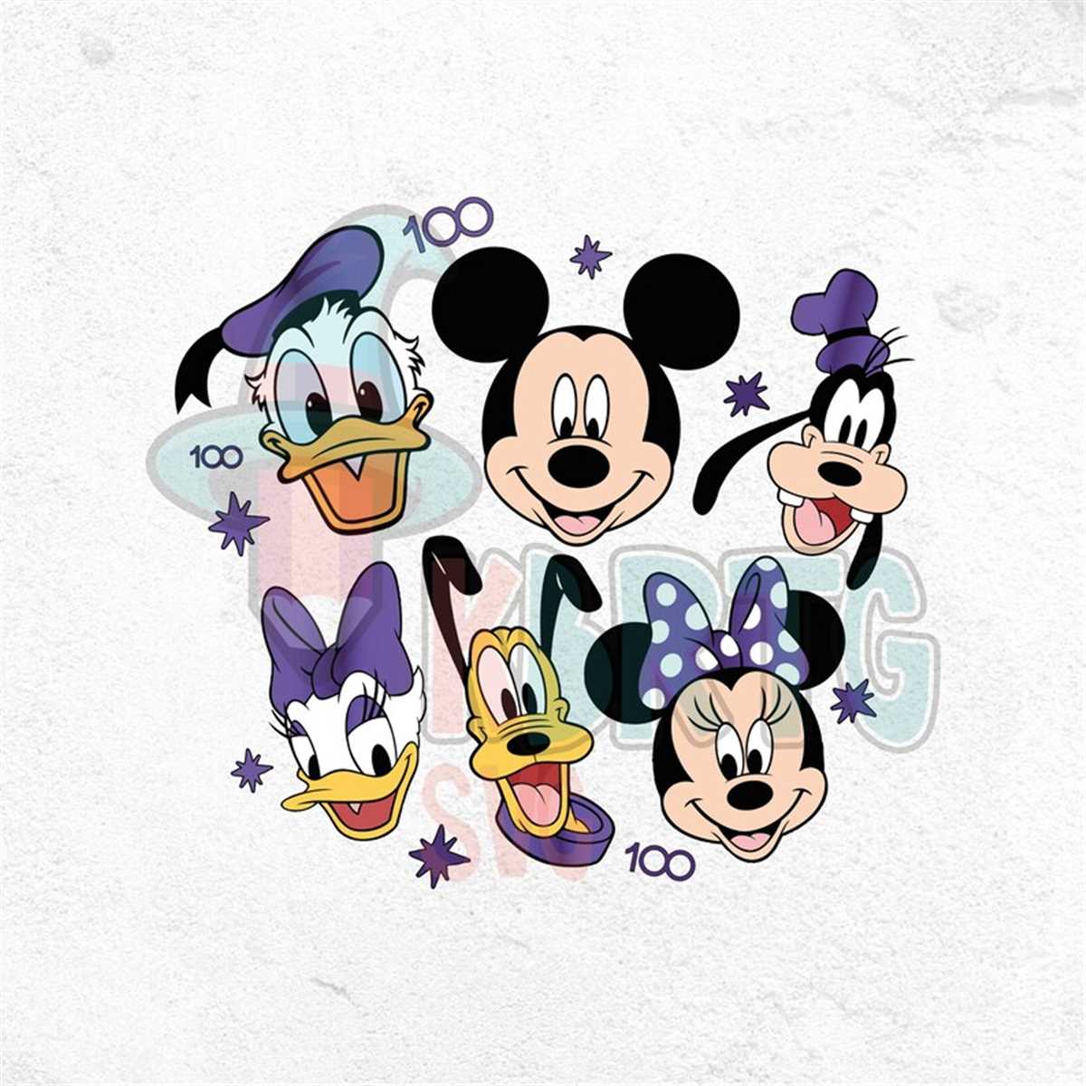 100 Years of Wonder Mickey Minnie 2023 PNG, D23 Expo Chip Da - Inspire ...