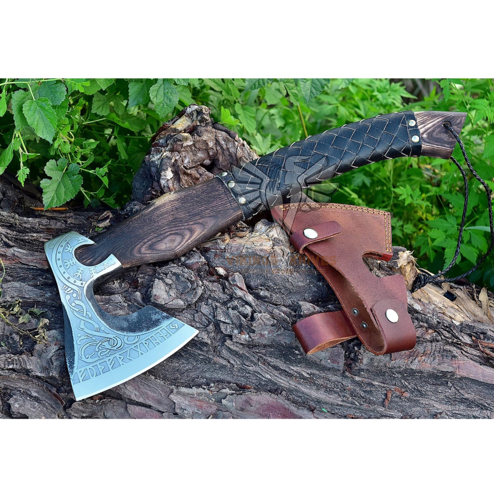 Custom Hand Forged Viking Axe Viking Hatchet Medieval Tomaha - Inspire ...