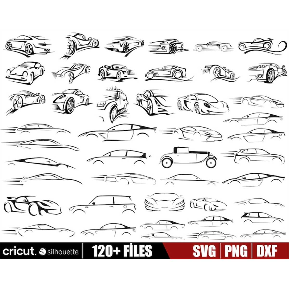 car svg, car silhouette svg, sports car svg, cars svg for cr | Inspire ...