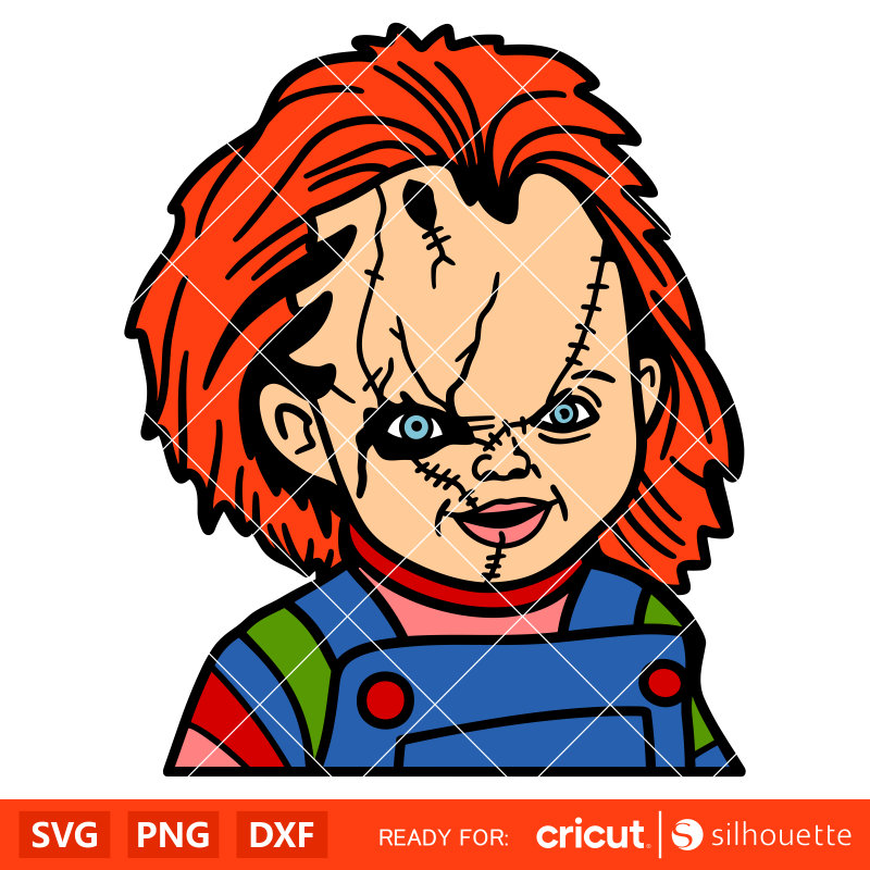 Chucky Face Svg, Friends Till The End Svg, Halloween Svg, Ho - Inspire ...