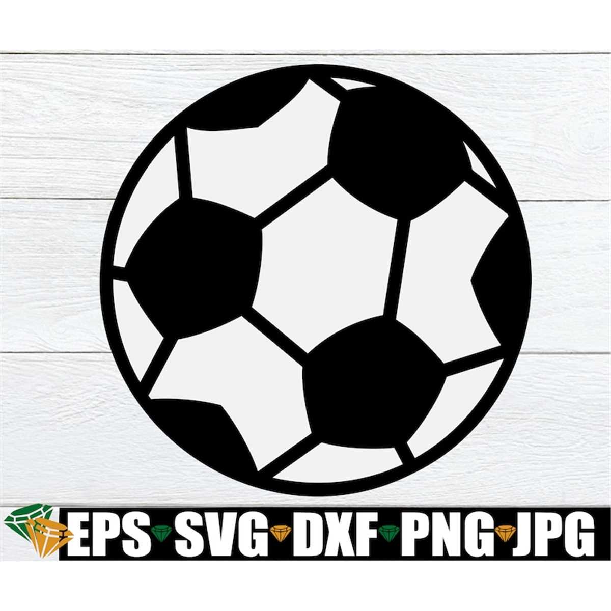 Soccer Ball SVG, Soccer Ball Clipart, Soccer Ball Cut File, - Inspire ...