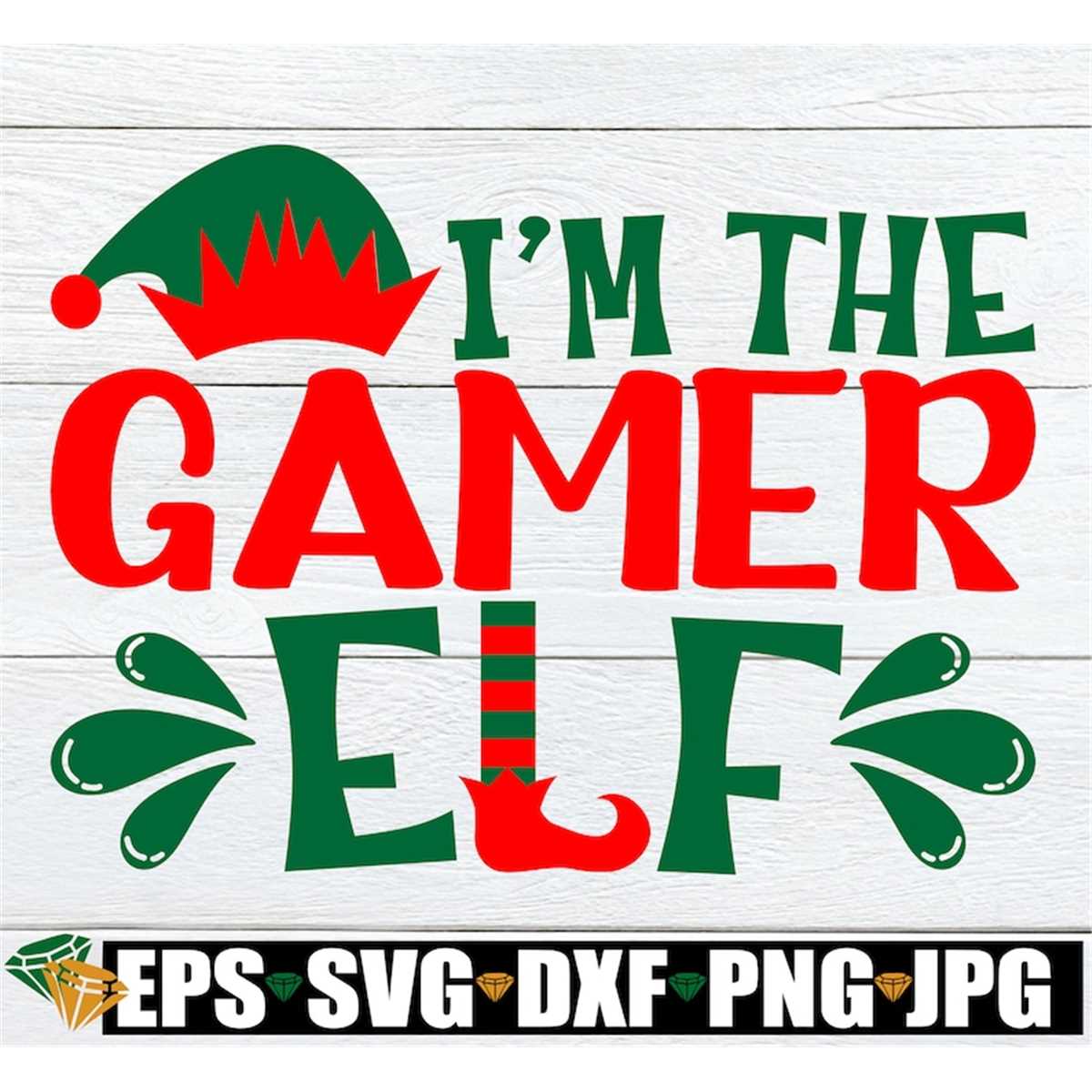 I'm The Gamer Elf, Gamer Elf svg, Gamer Elf Shirt SVG, Chris | Inspire ...