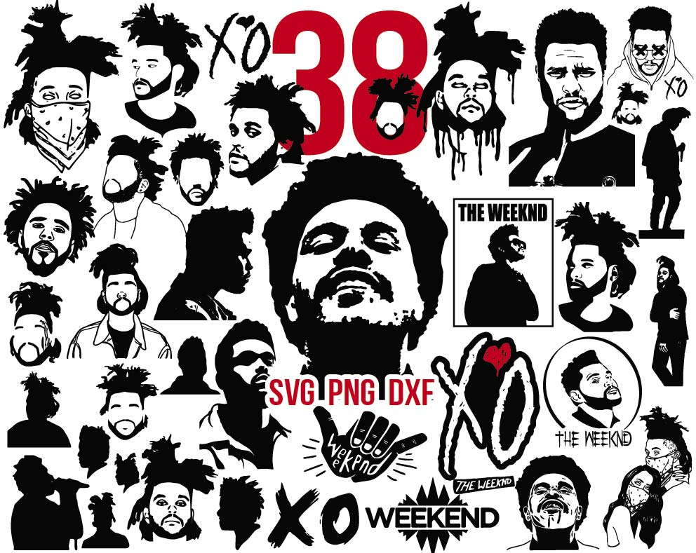the weeknd xo svg - Inspire Uplift