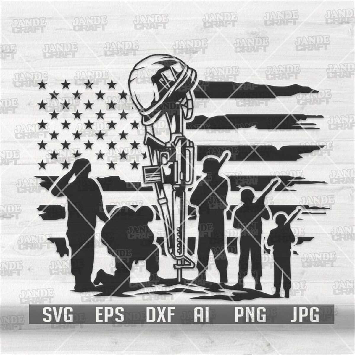 US Army and Riffle svg | Military Cutfile | Soldier Dad Sten | Inspire ...