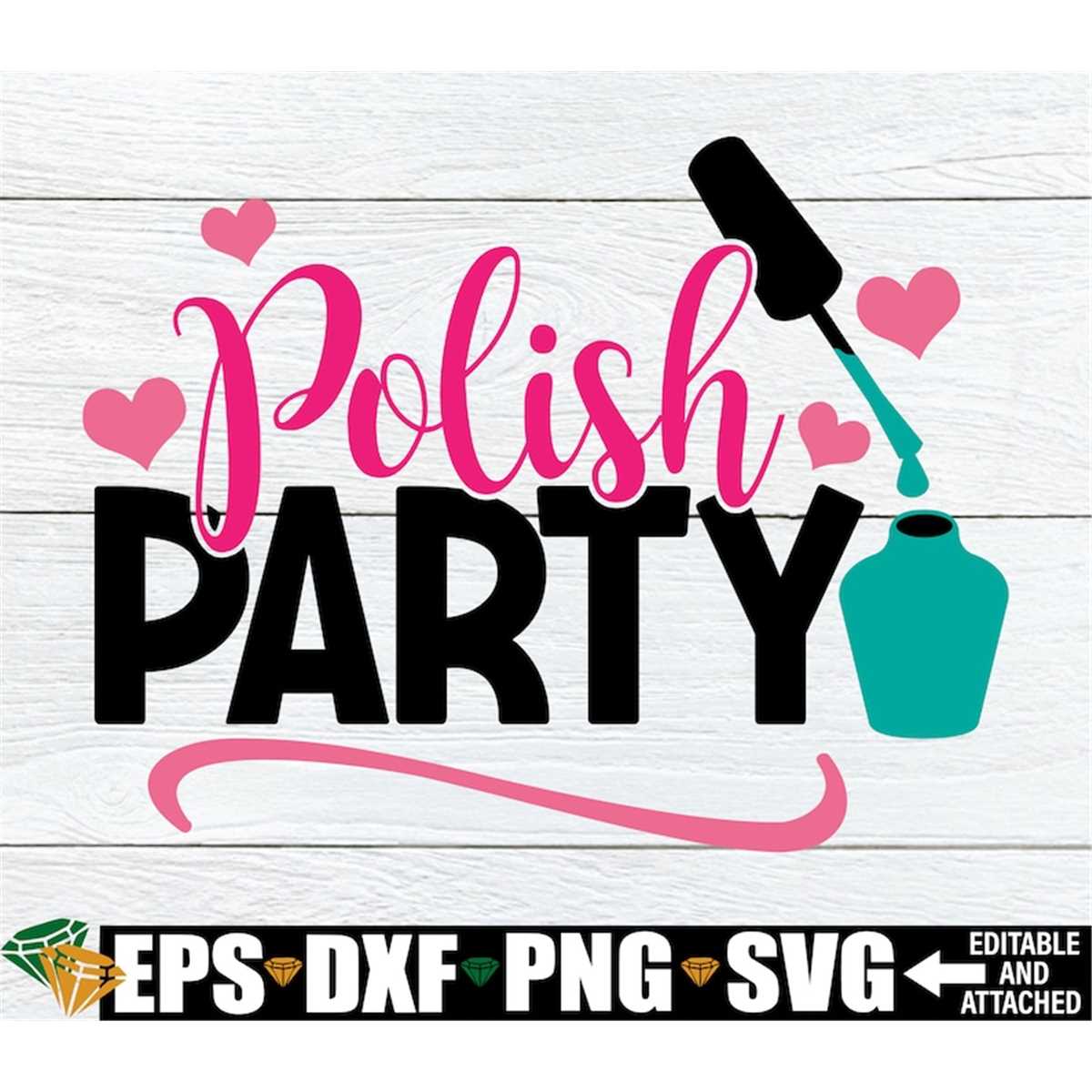 Polish Party, Spa Theme Birthday, Spa svg, Spa Party, Girls | Inspire ...