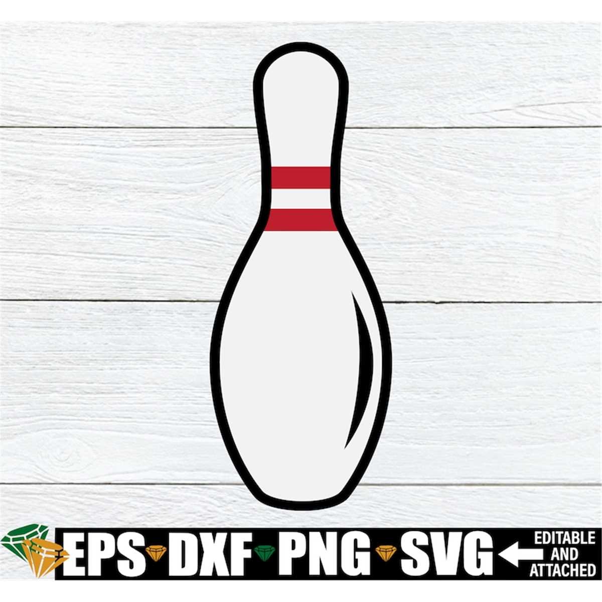 Bowling Pin svg, Bowling Clipart, Bowling svg, Bowling Pin C - Inspire ...