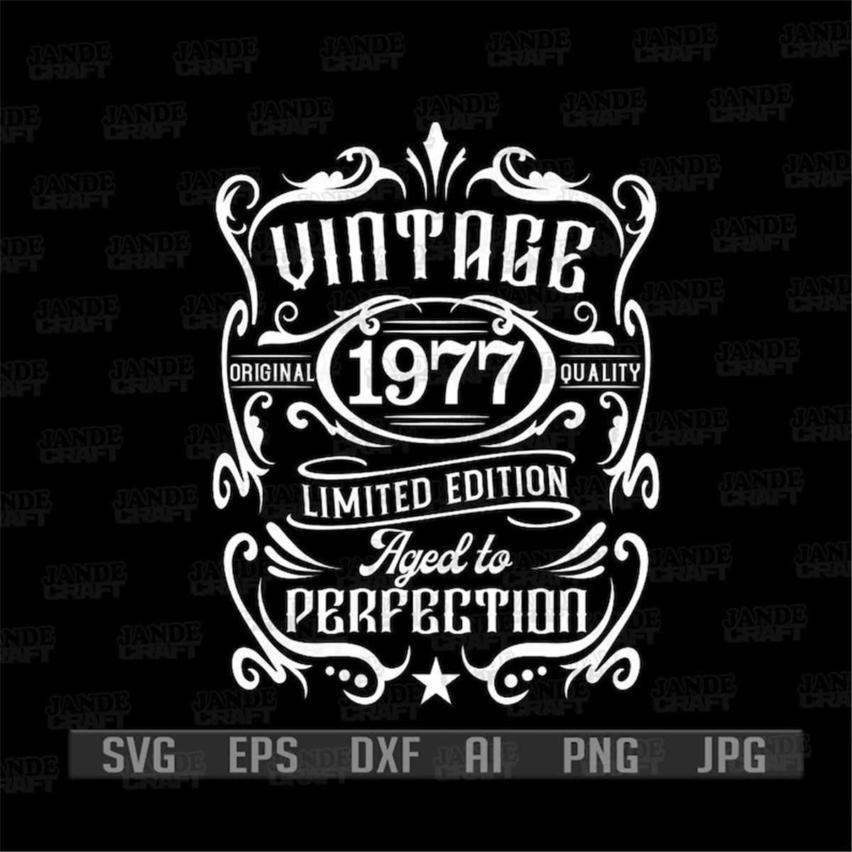 45th Birthday svg | Year 1977 svg | Vintage 1977 svg | Vinta - Inspire ...