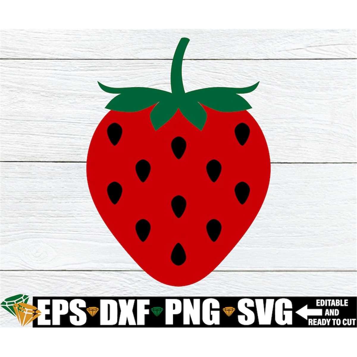 Strawberry svg, Strawberry Clipart, Strawberry Cute File, S | Inspire ...