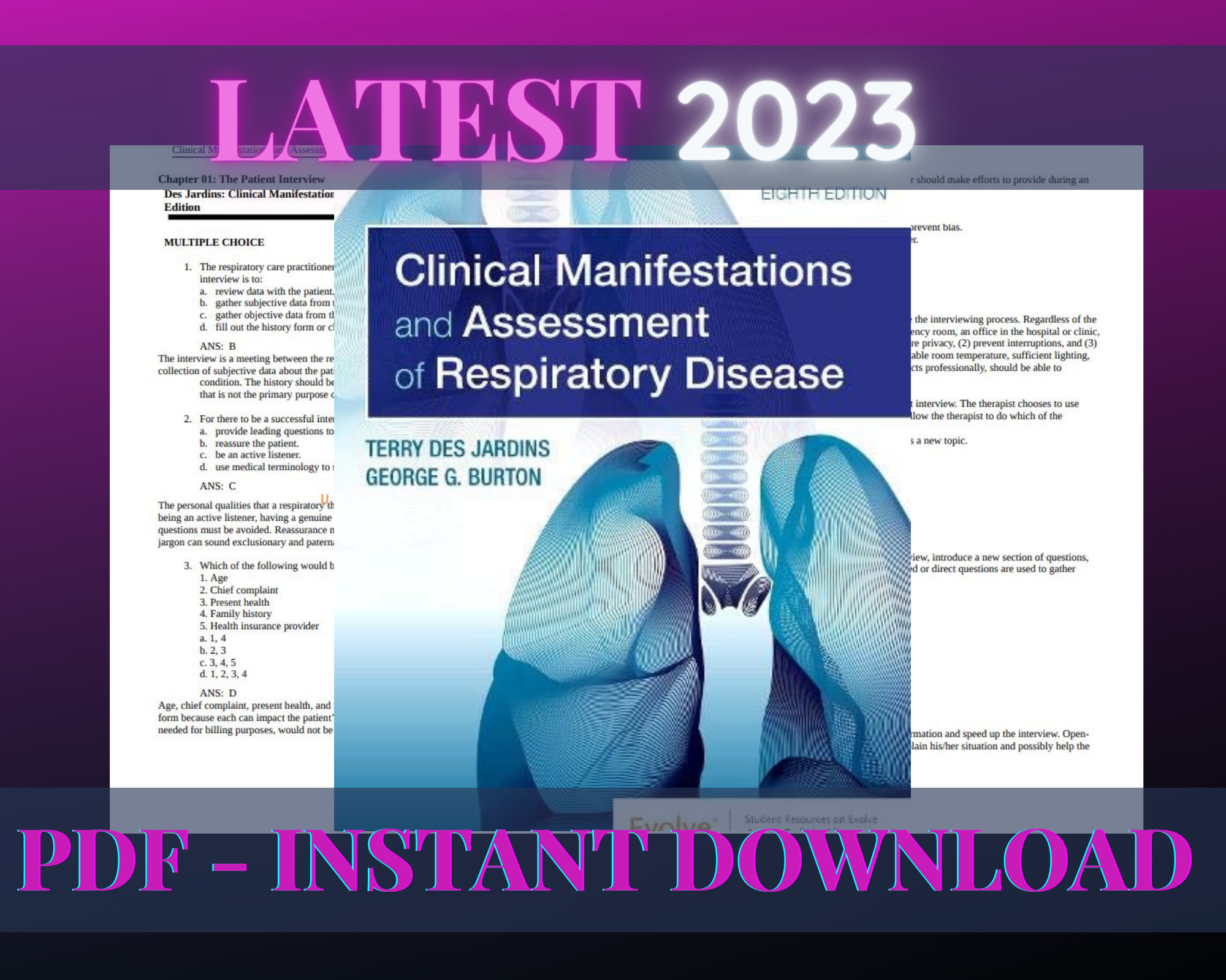 Latest 2023 Test Bank For Clinical Manifestations and Assess - Inspire ...