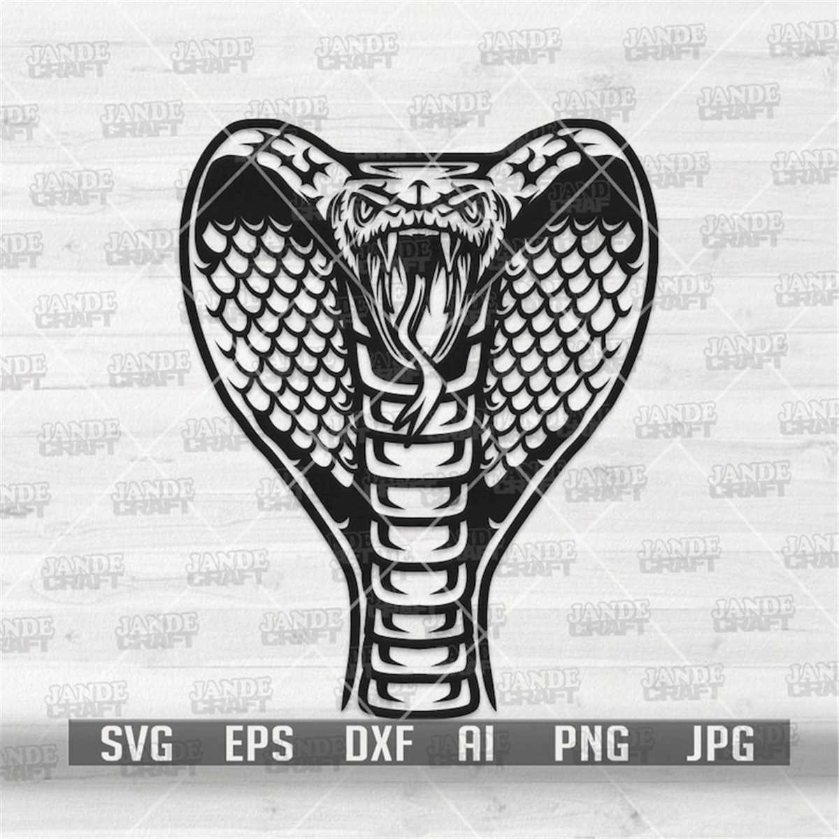 Cobra Snake svg | Wild Animal Clipart | Viper Keeper Cutfile - Inspire ...