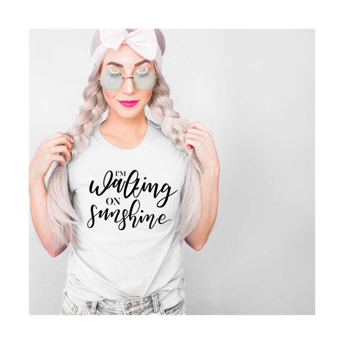 Walking on sunshine svg, Calligraphy svg, Handwritten svg, N | Inspire ...