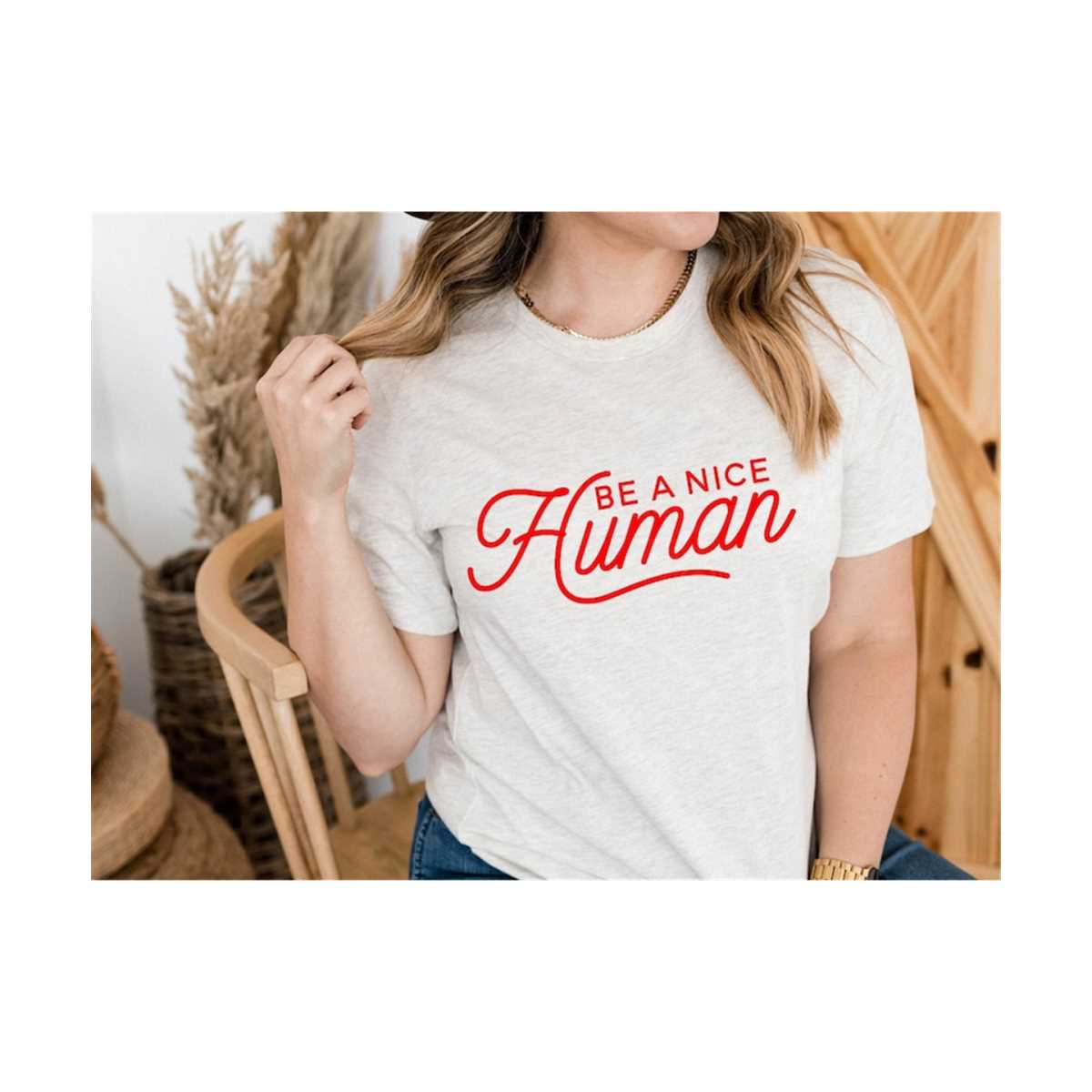 Be a nice human svg, Be a nice human shirt, humanity design, | Inspire ...