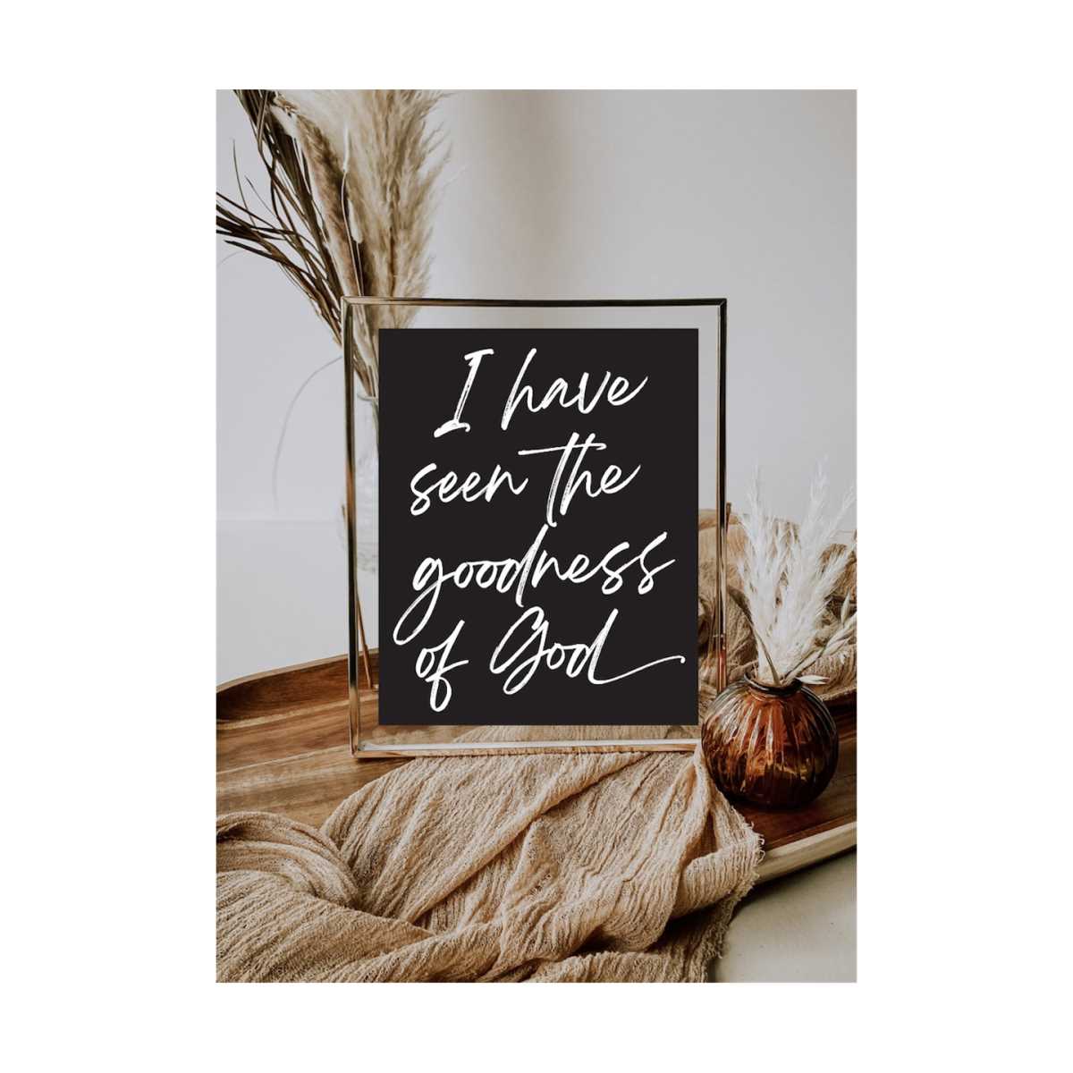 I have seen the goodness of God svg, Faith svg, Religious sv | Inspire ...