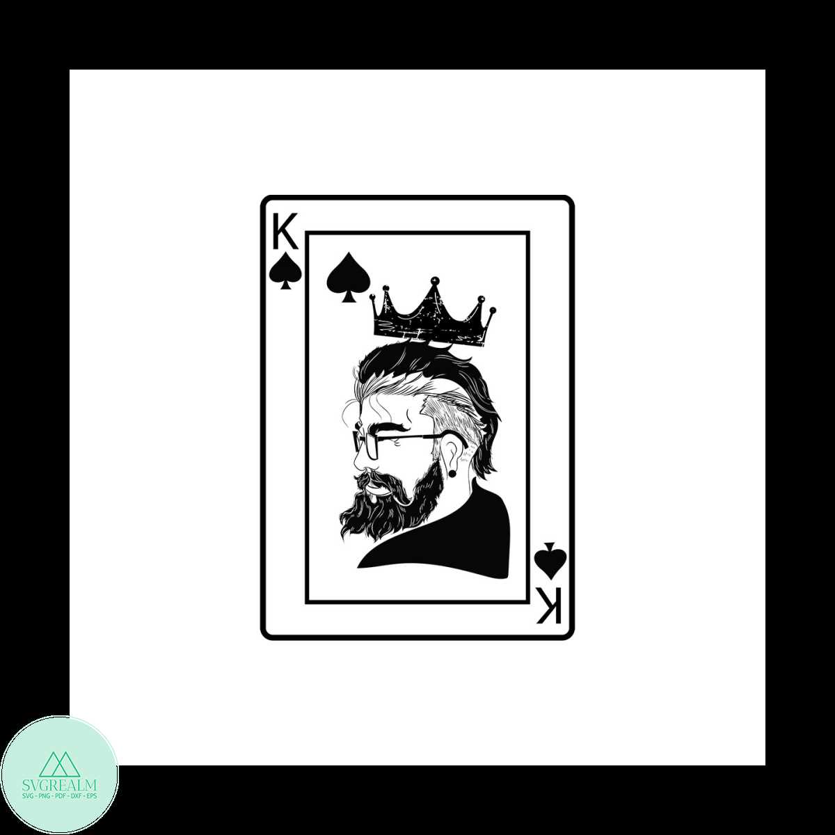 Trump card Svg, King Svg, Cards Svg, Black Men svg, Spades S | Inspire ...