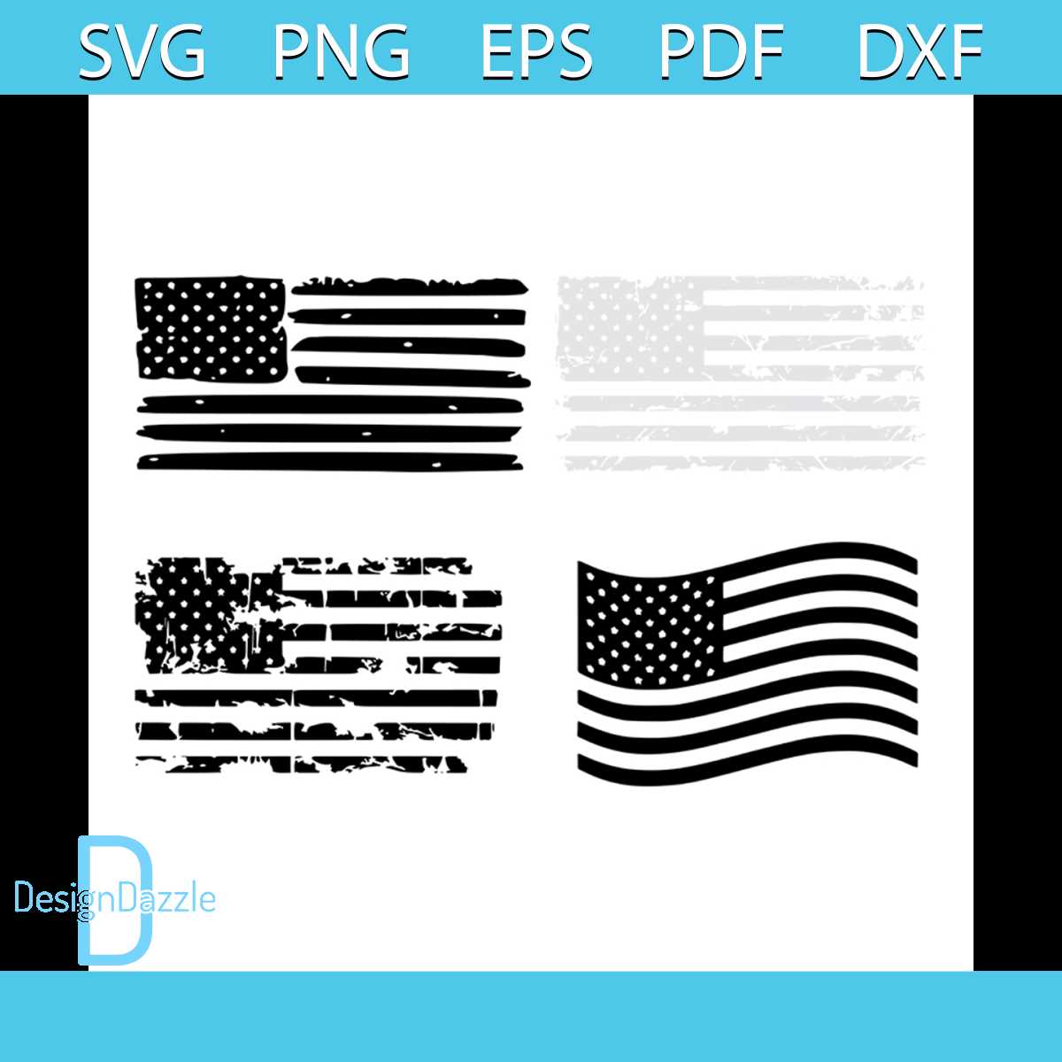 American flag bundle svg, independence day svg, 4th of july | Inspire ...