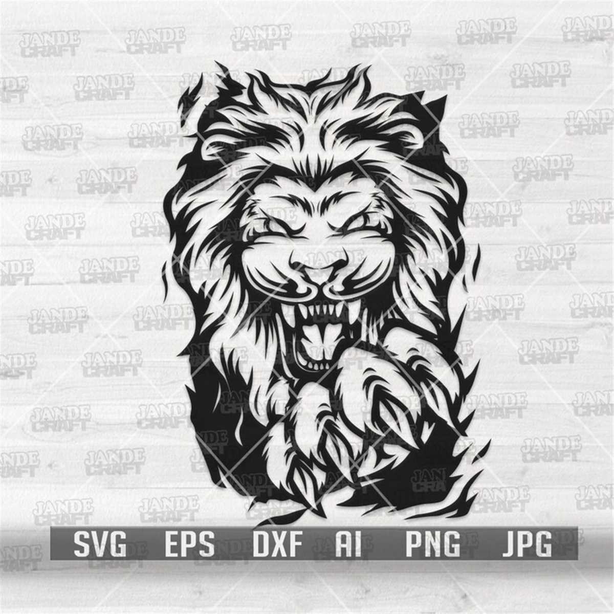 Scratch Beast Lion Claw svg | King of the Jungle Clipart | W | Inspire ...
