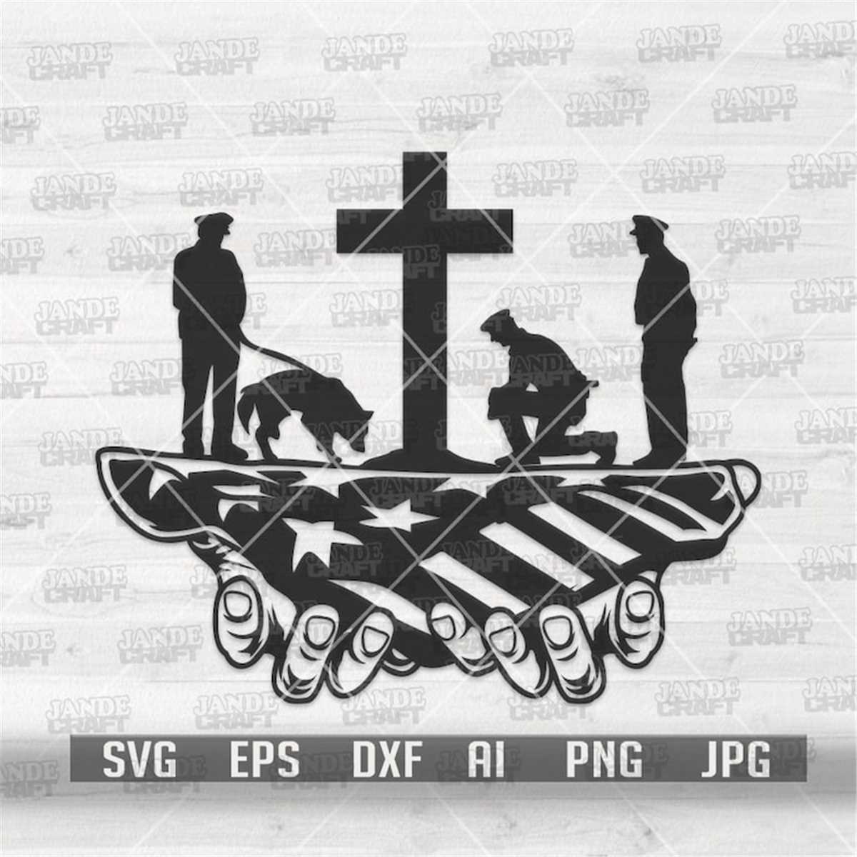 US Police Kneeling in Cross svg | Policeman Clipart | 4th of | Inspire ...