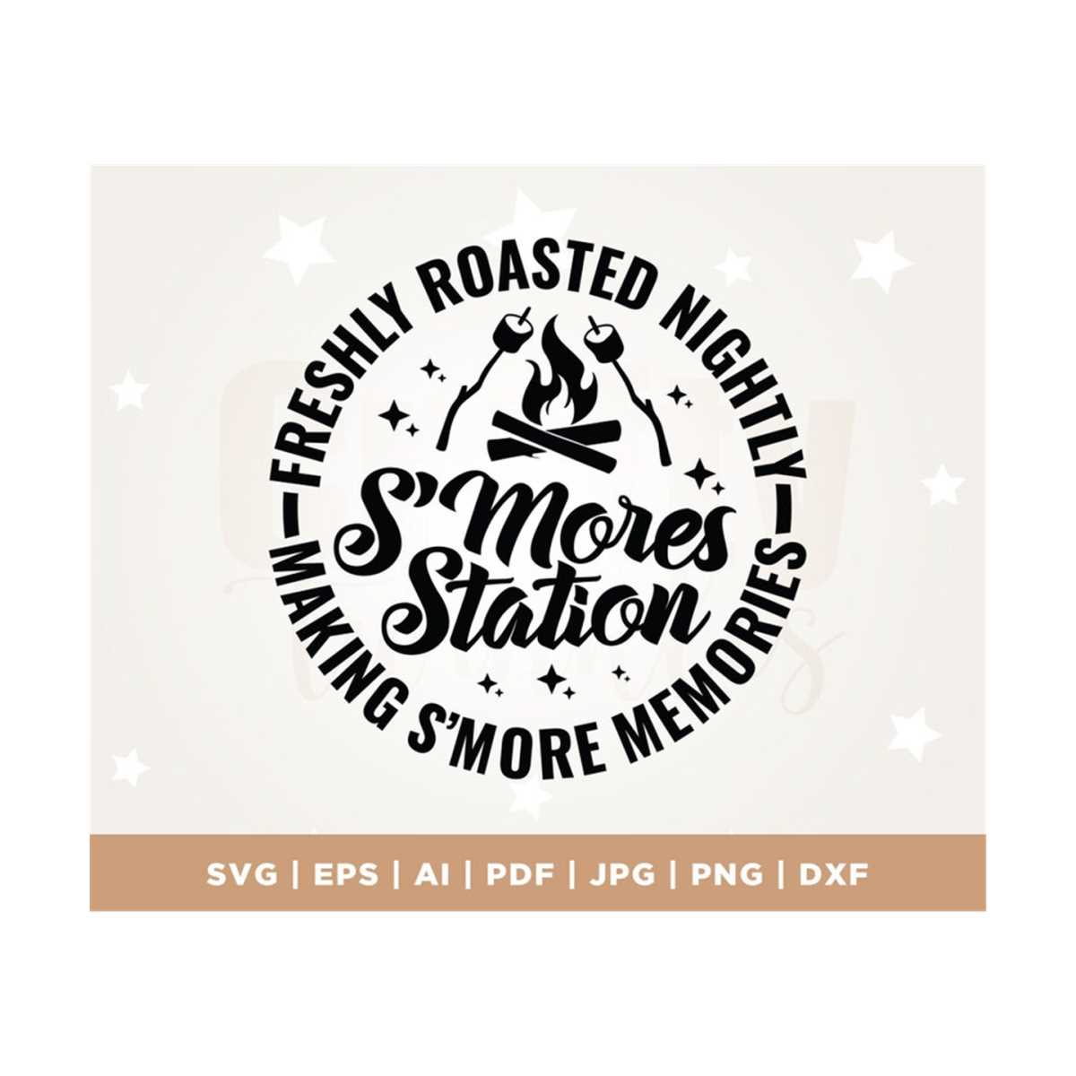 Summer svg, Smores Svg, Camping Shirt, Cut File, Cricut, Png - Inspire ...
