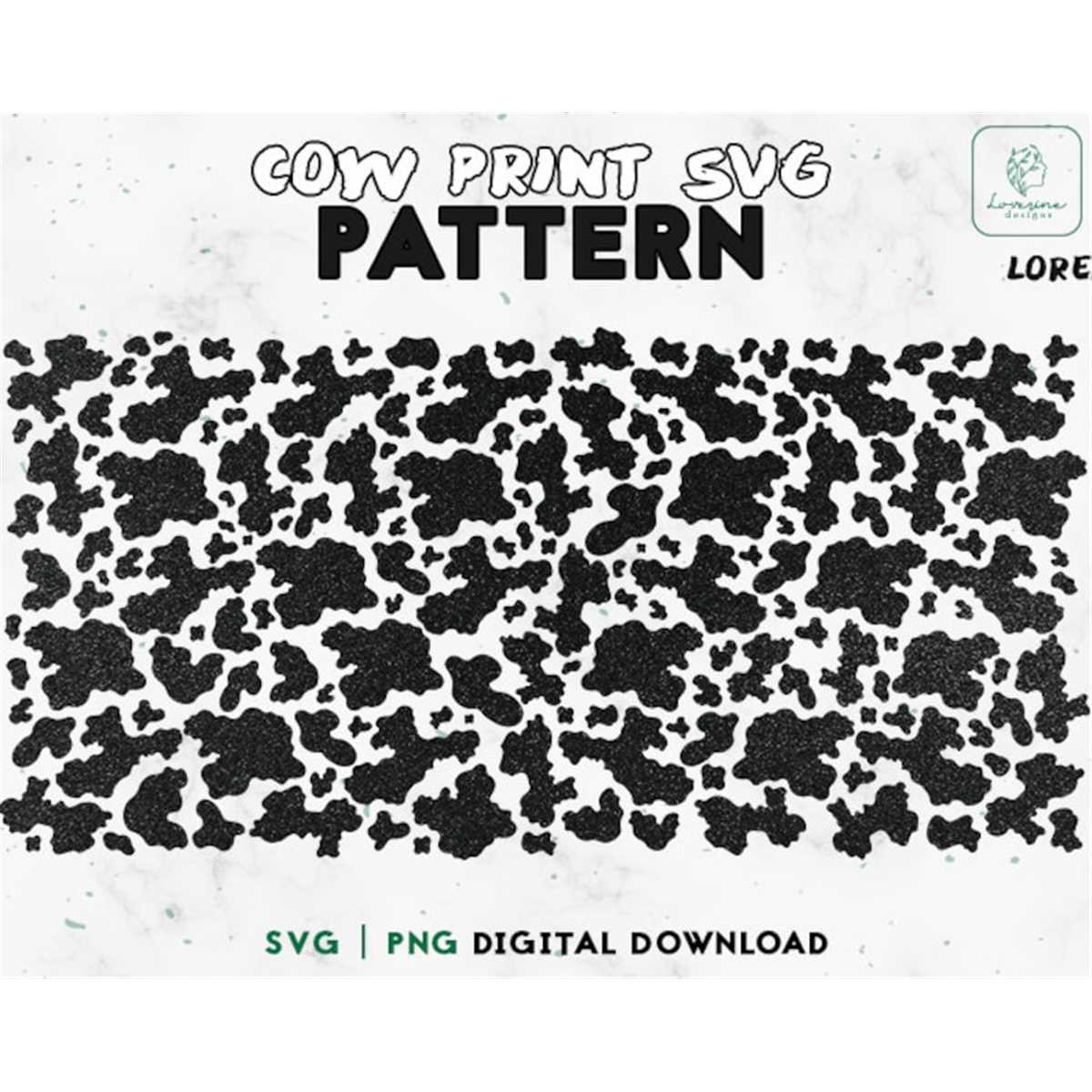 Cow Print SVG Animal Print Svg Design - Cow Spots Svg Files | Inspire ...