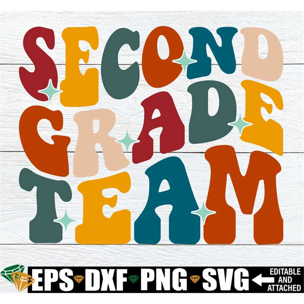 Second Grade Team, Matching Second Grade Team Shirts SVG, Ma | Inspire ...