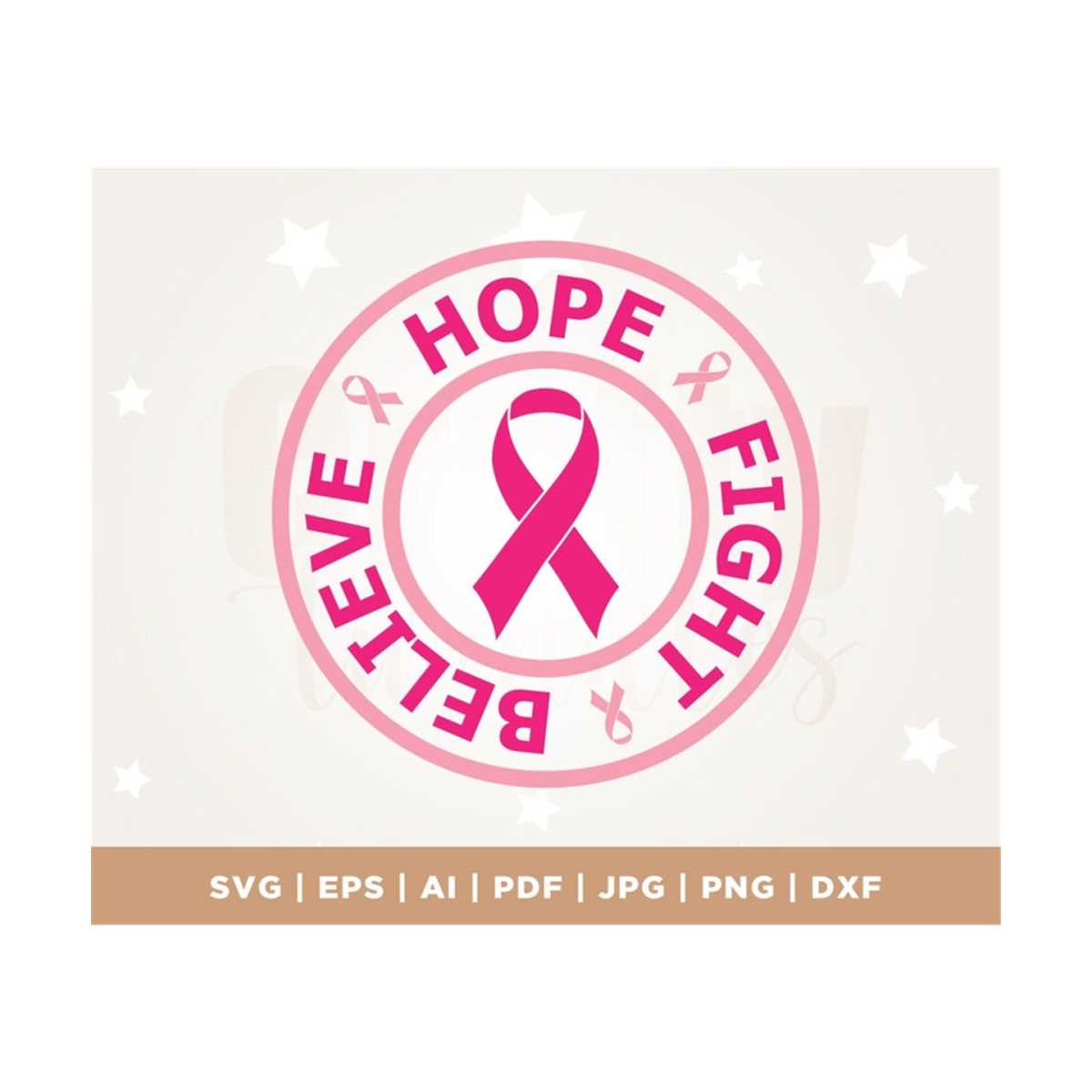 Hope SVG, Breast Cancer Ribbon SVG, Hope Fight Believe SVG P - Inspire ... Hope SVG, Breast Cancer Ribbon SVG, Hope Fight Believe SVG P - Inspire ...