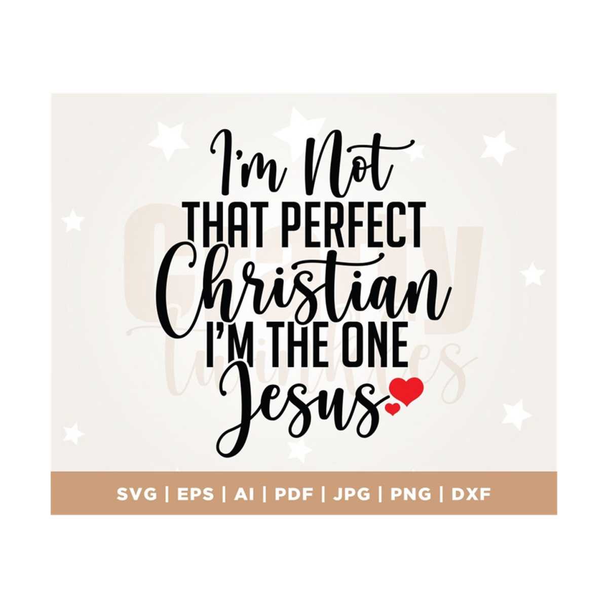 Perfect Christian SVG, Christian Quotes Svg, Scripture Svg, - Inspire ...