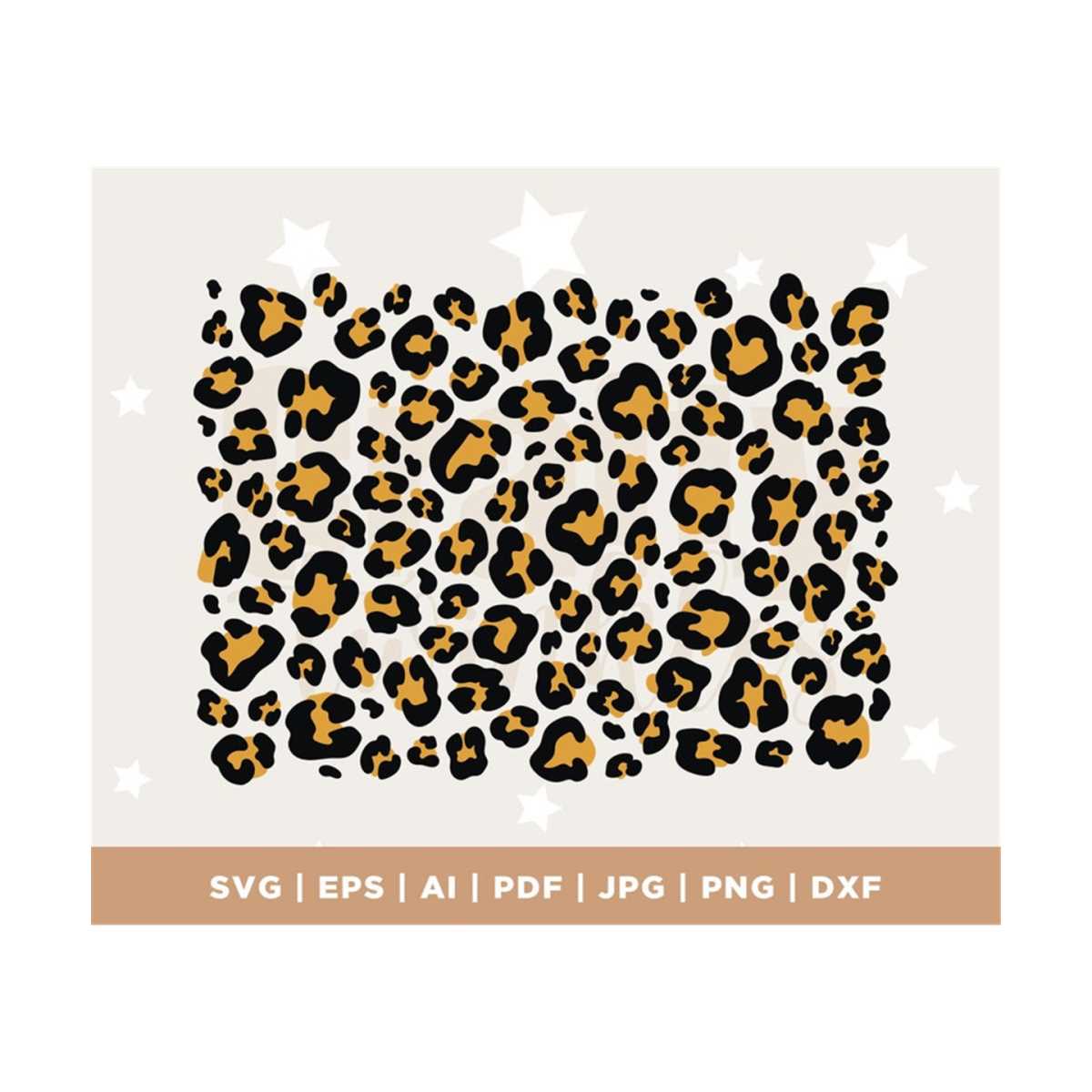 Leopard Print SVG, Animal Print SVG, Cut File Leopard Svg, S - Inspire ...