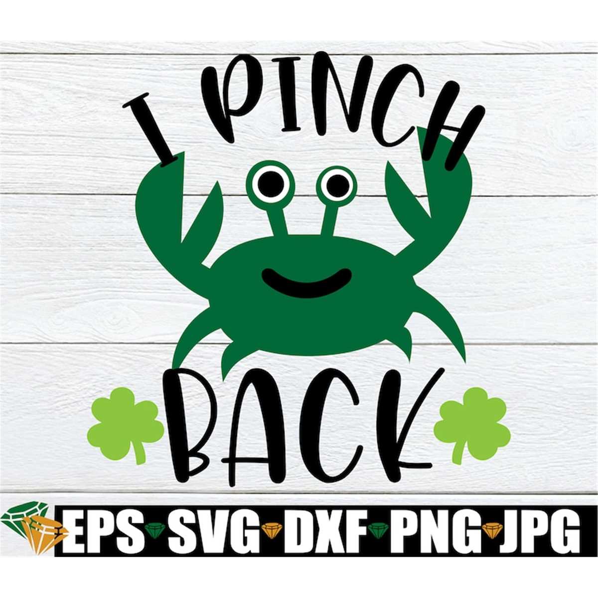 I Pinch Back, Kids St. Patricks Day, St. Patrick's Day, St. - Inspire ...
