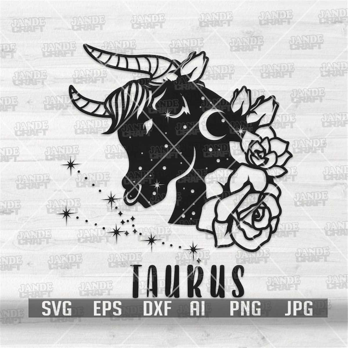 Taurus svg | Constellation Clipart | Zodiac Sign Cut File | | Inspire ...
