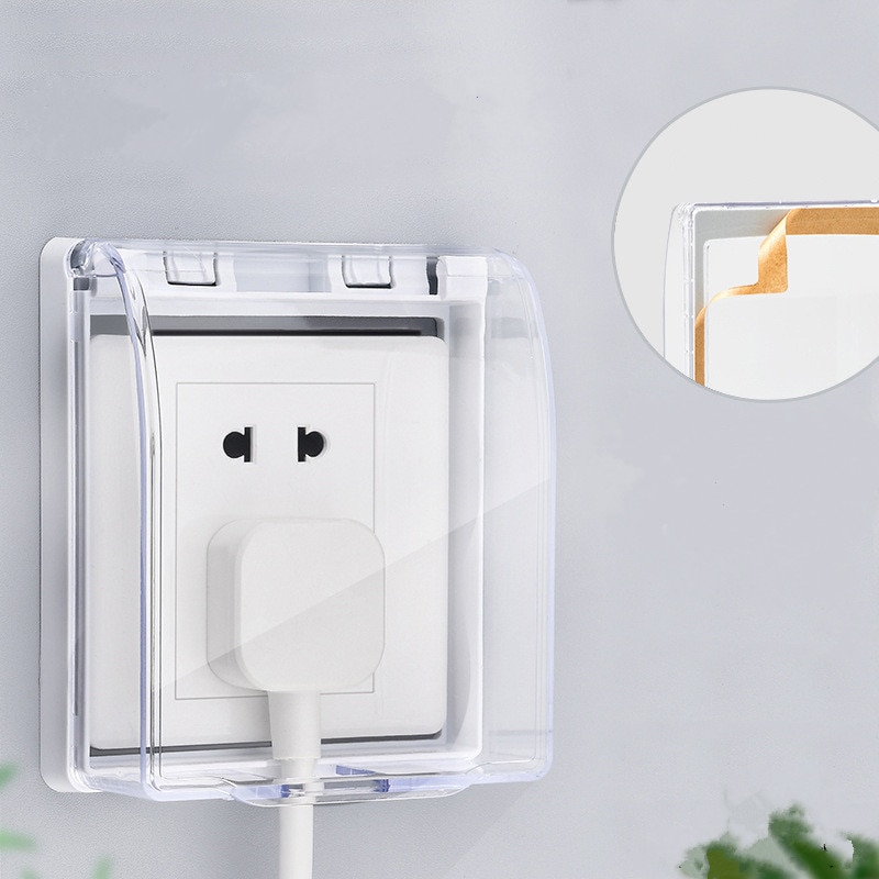 Self adhesive 86 type wall socket waterproof box | Inspire Uplift