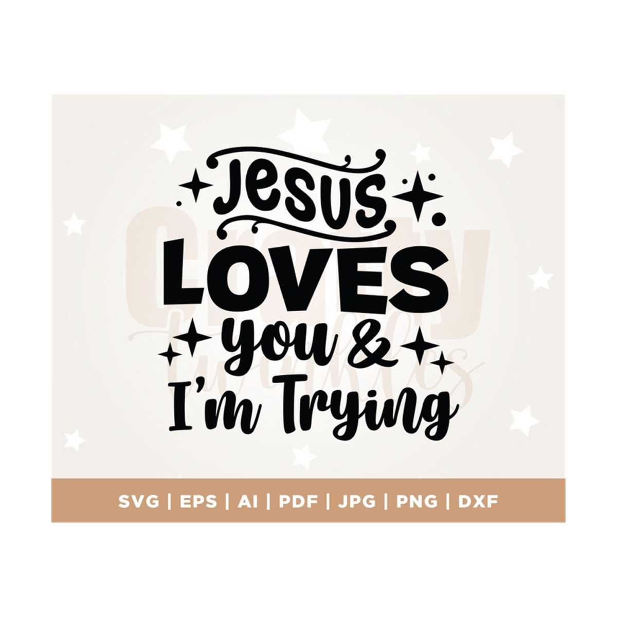 jesus loves you svg - Inspire Uplift