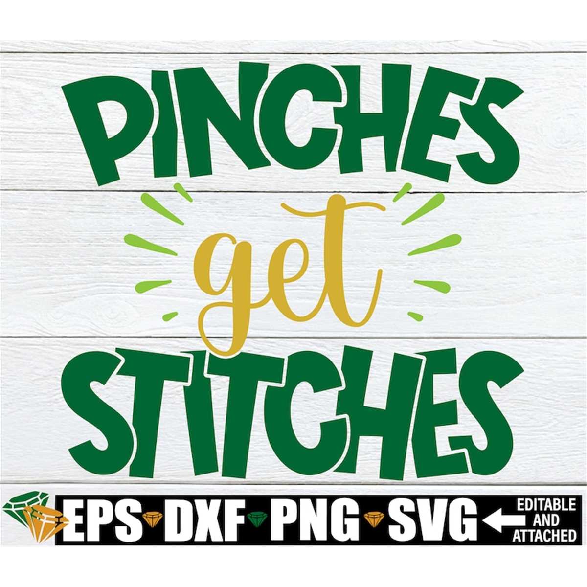 Pinches Get Stitches, Kids St. Patrick's Day svg, Boys St. P - Inspire ...