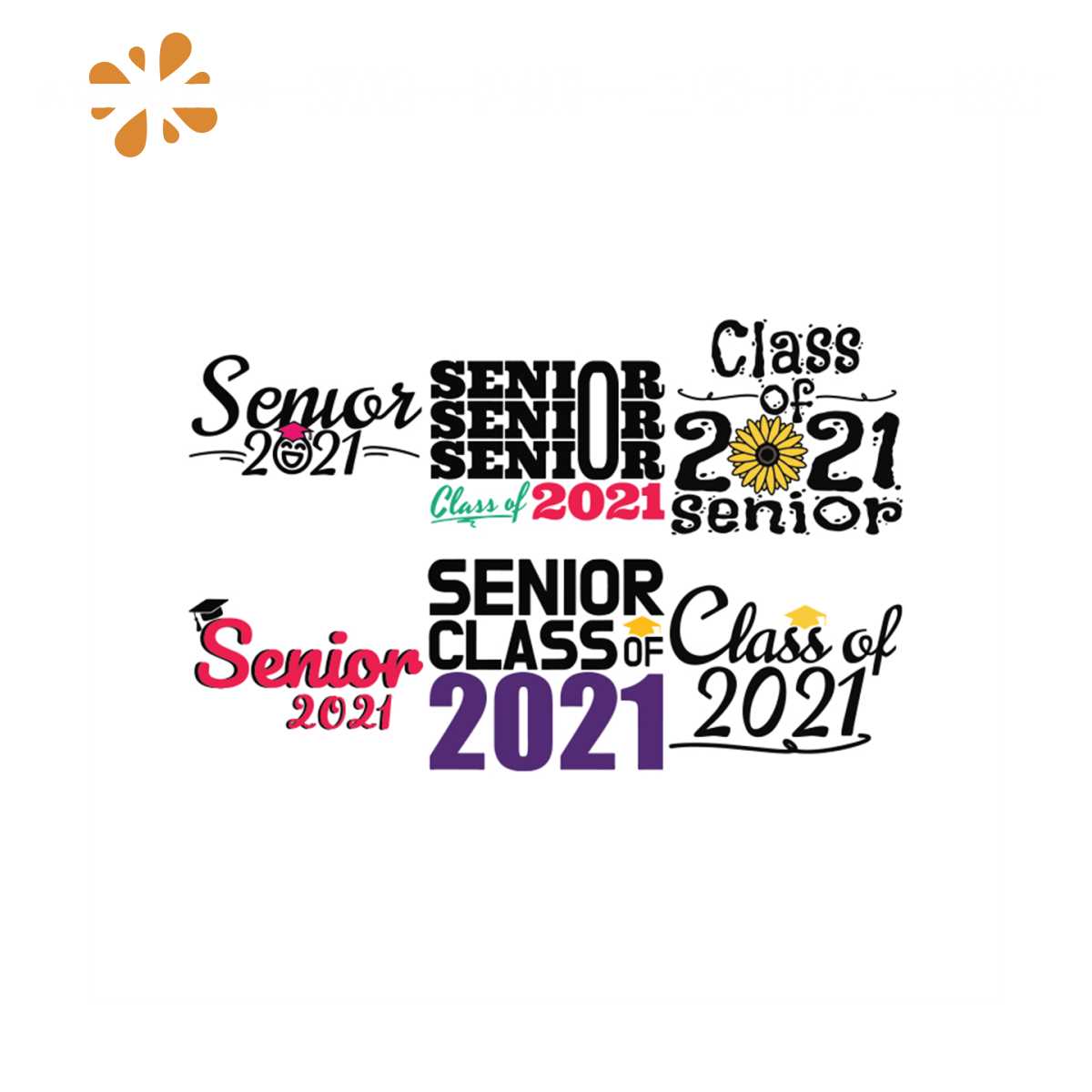 Senior 2021 SVG Graduation 2021 SVG, Graduation SVG, Senior | Inspire ...
