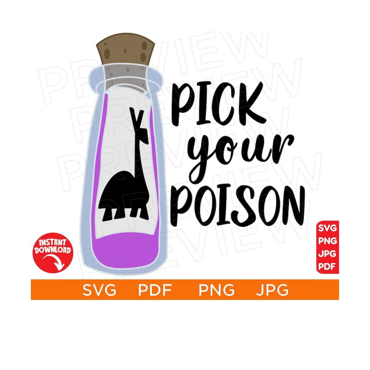 Pick your poison SVG The Emperor's New Groove SVG Kuzco svg | Inspire ...