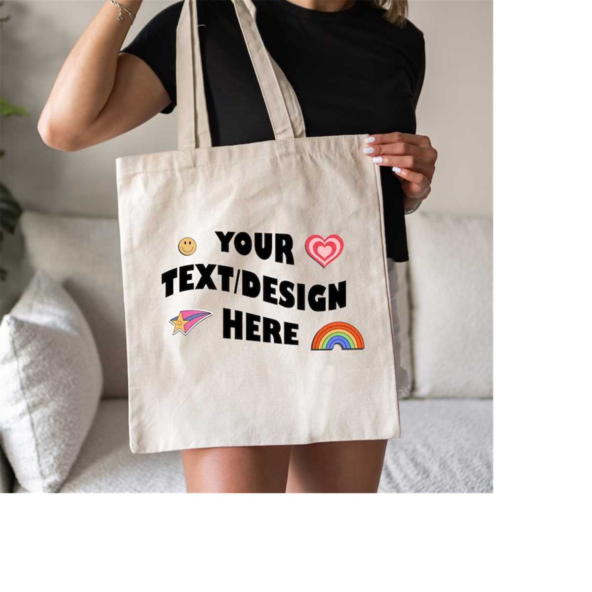Custom Tote Bag, Personalized Tote Bag For Shopping Bulk Cus | Inspire ...