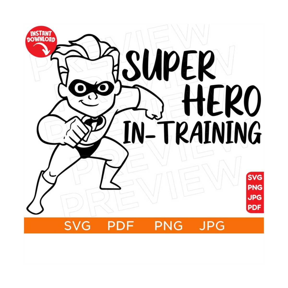 Superhero in-training Dash Parr SVG The incredibles SVG, Dis - Inspire ...