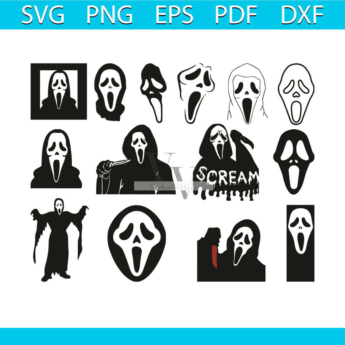 Scream Svg, Trending Svg, Ghostface Svg, Scream Movie Svg, H | Inspire ...