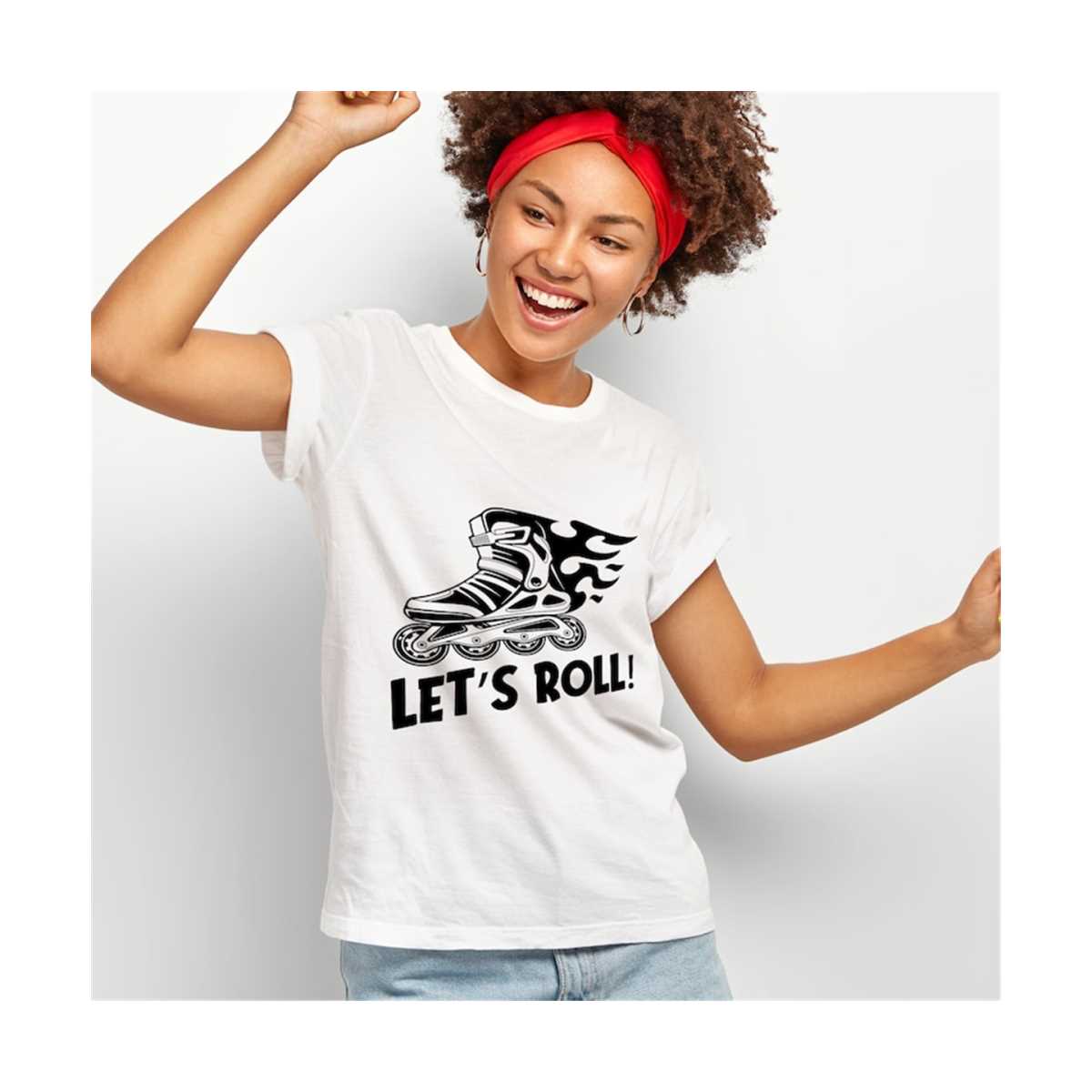 Let's Roll, Roller Skates SVG, skate SVG, skating file, retr | Inspire ...