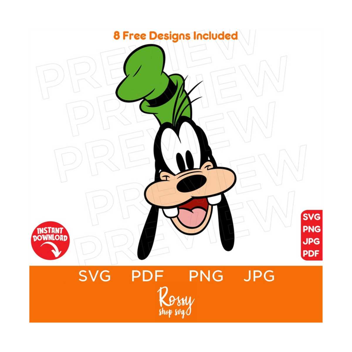 Goofy Vector Svg, Goofy Ears SVG Mouse png, Disneyland ears | Inspire ...
