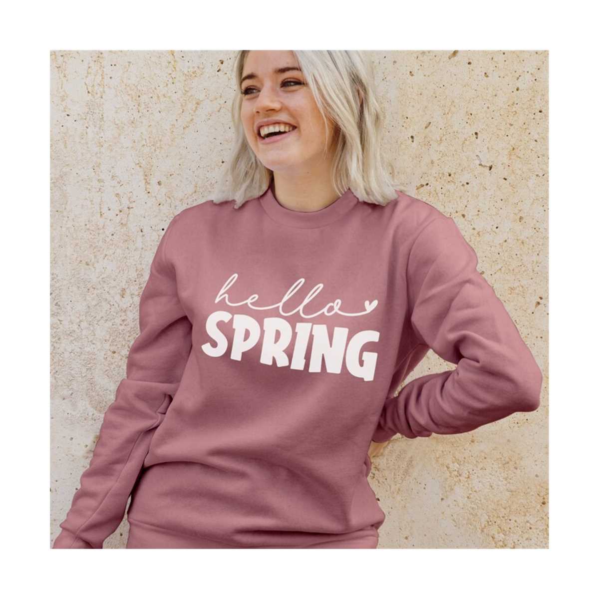 Hello Spring svg, Happy Spring svg, Easter svg, Silhouette C | Inspire ...